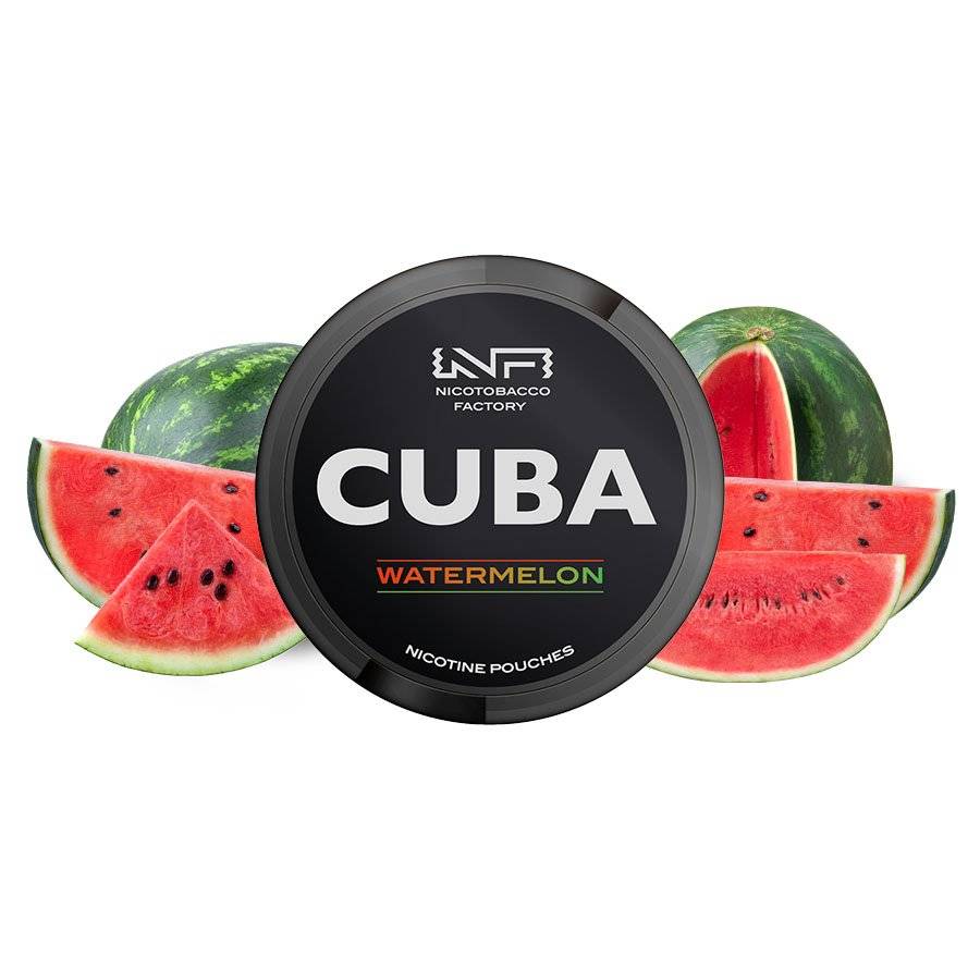Pouch Nicotina Snus CUBA Watermelon 20mg