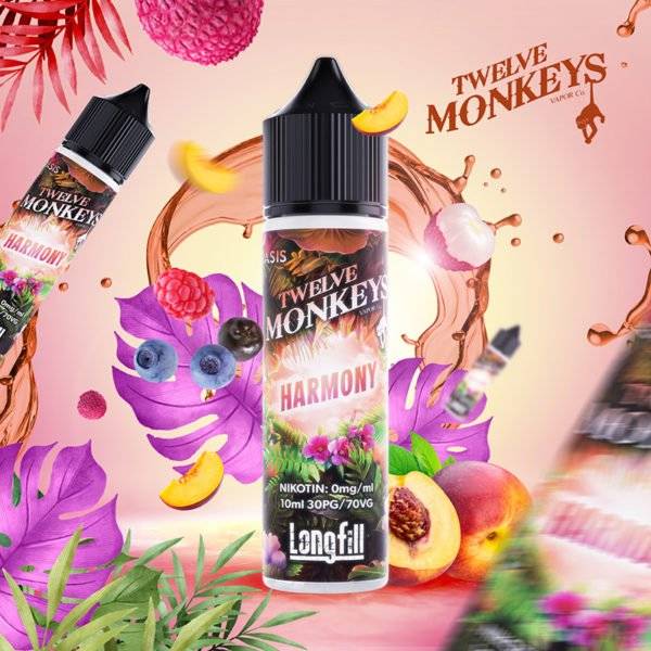 Twelve Monkeys , Harmony , Aroma Concentrata , 10ml/60ml , Vape ...